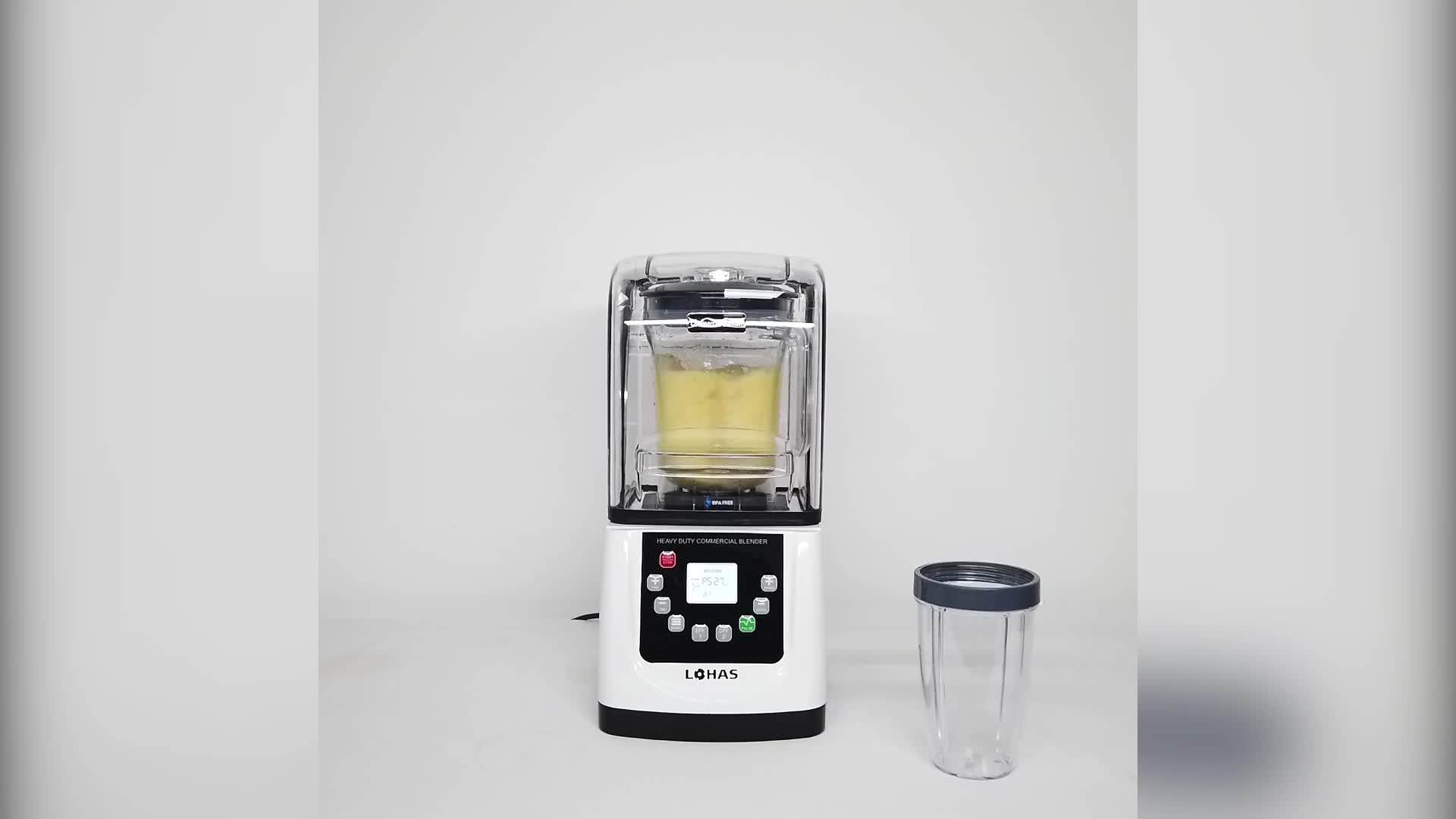 Commercial Blender With Sealed Sound Enclosure Industries Strongest ...