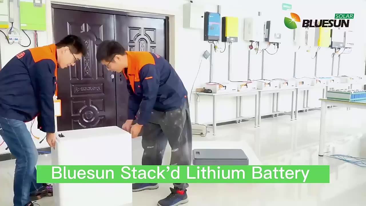 Bluesun Manufacturer 20kw 25kw 30kw Stackable Lithium Ion Battery ...