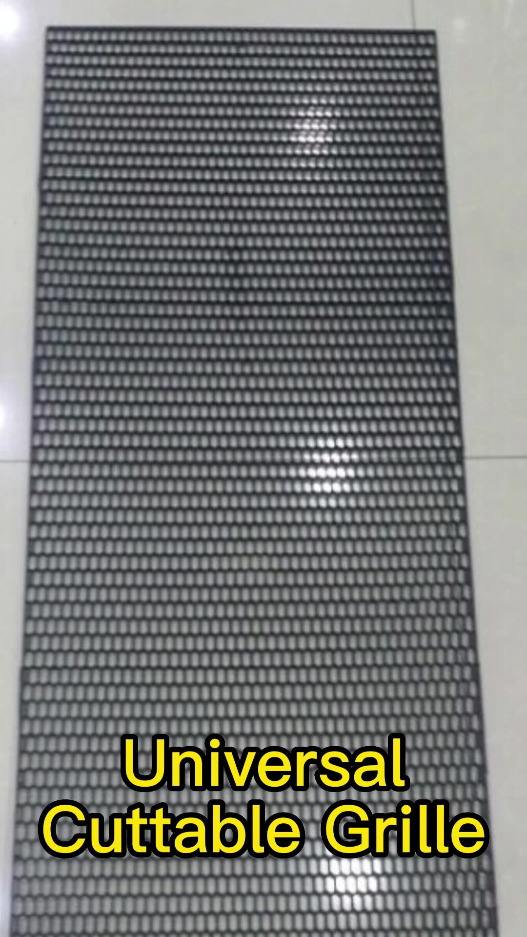 Universal Abs Plastic Honeycomb Mesh Grill Modification Accessories Car ...