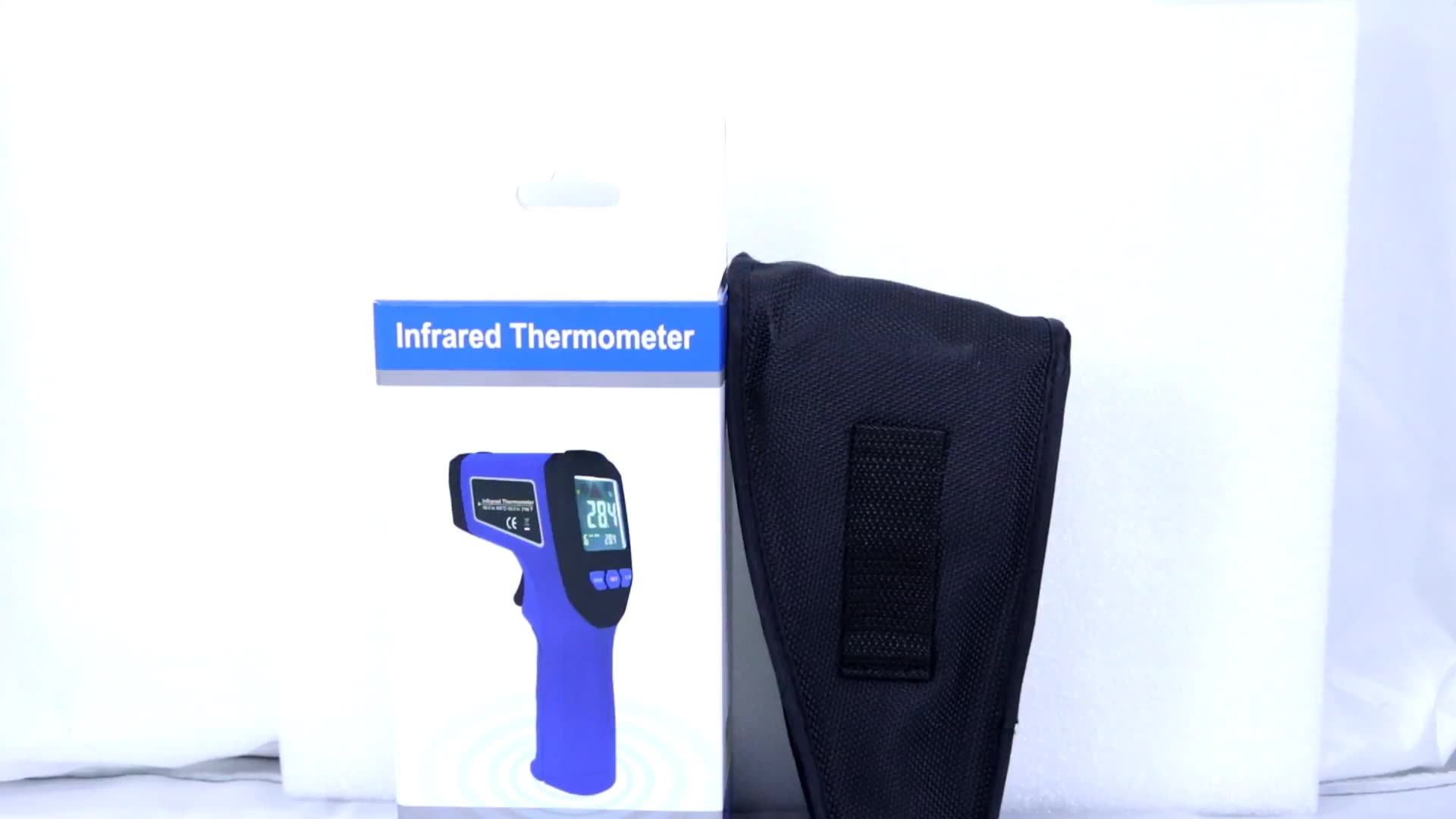 Factory Price Newest Infrared Industrial Thermometer Laser Ir Infrared ...