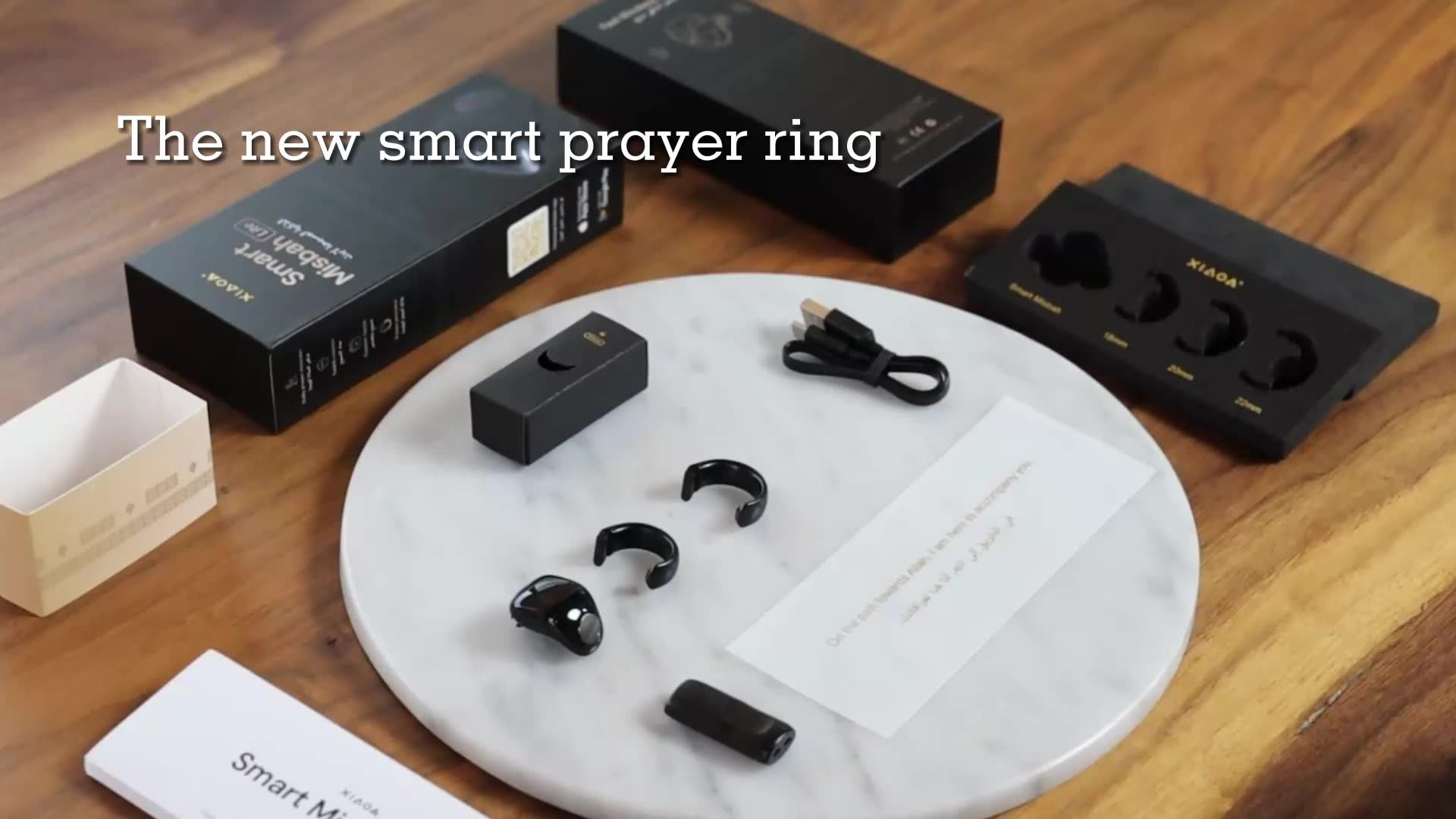 Muslim Smart Electronic Zikr Ring Tasbeeh Digital Counter Iqibla Smart ...