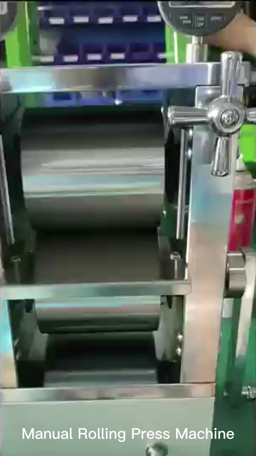 Laboratory Used Small Battery Electrode Manual Roller Press Machine ...