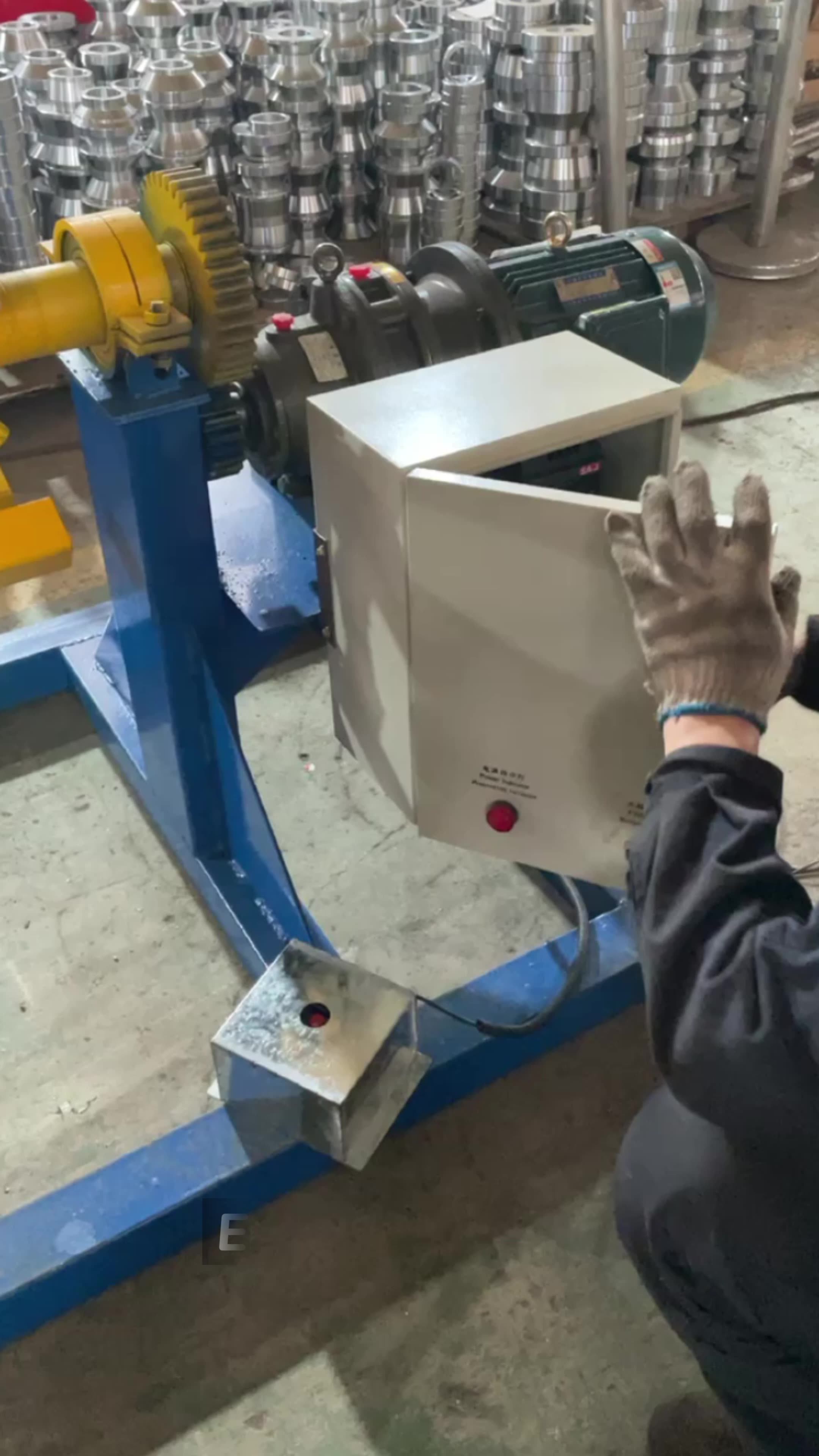 Electrical Sheet Decoiler Steel Coil Decoiling Machine - Buy Steel Coil ...