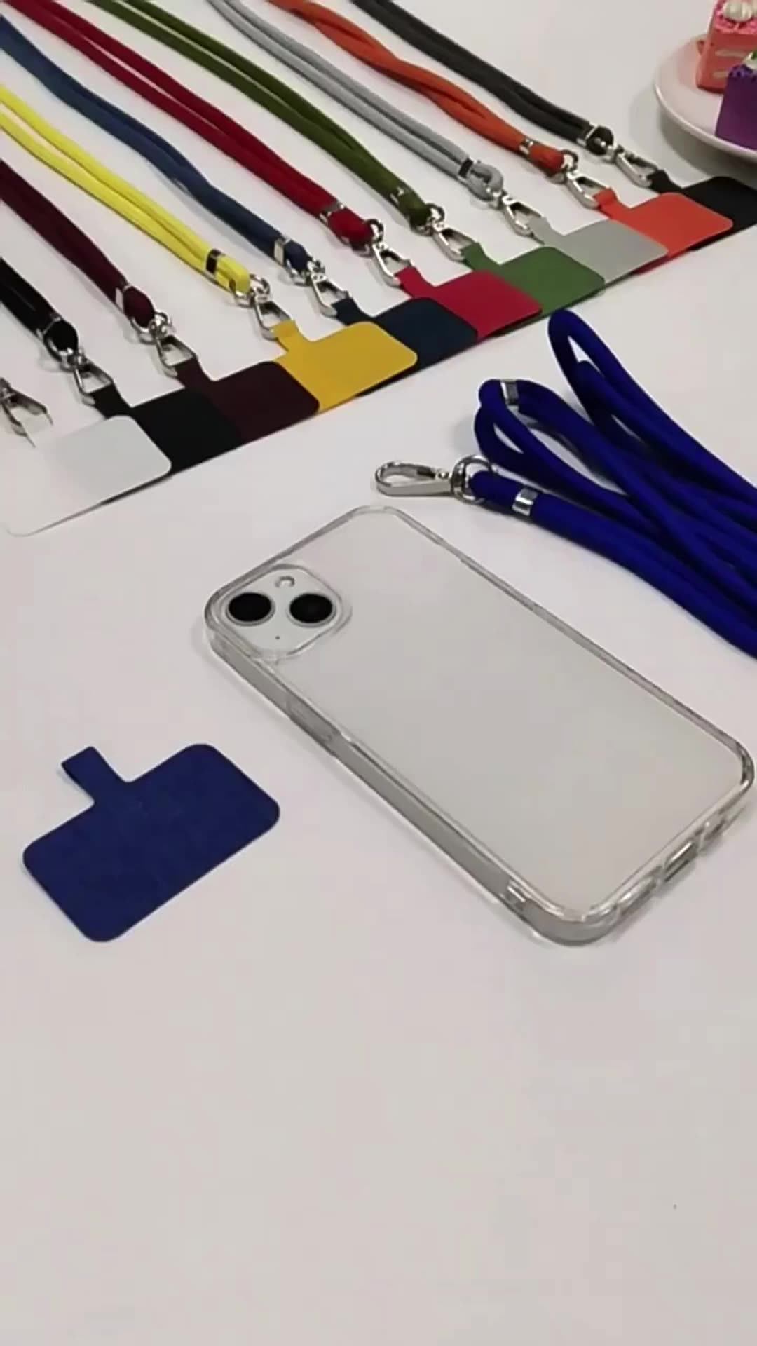 Cell Phone Lanyard Universal Neck Phone Holder W/ Card Pocket And ...