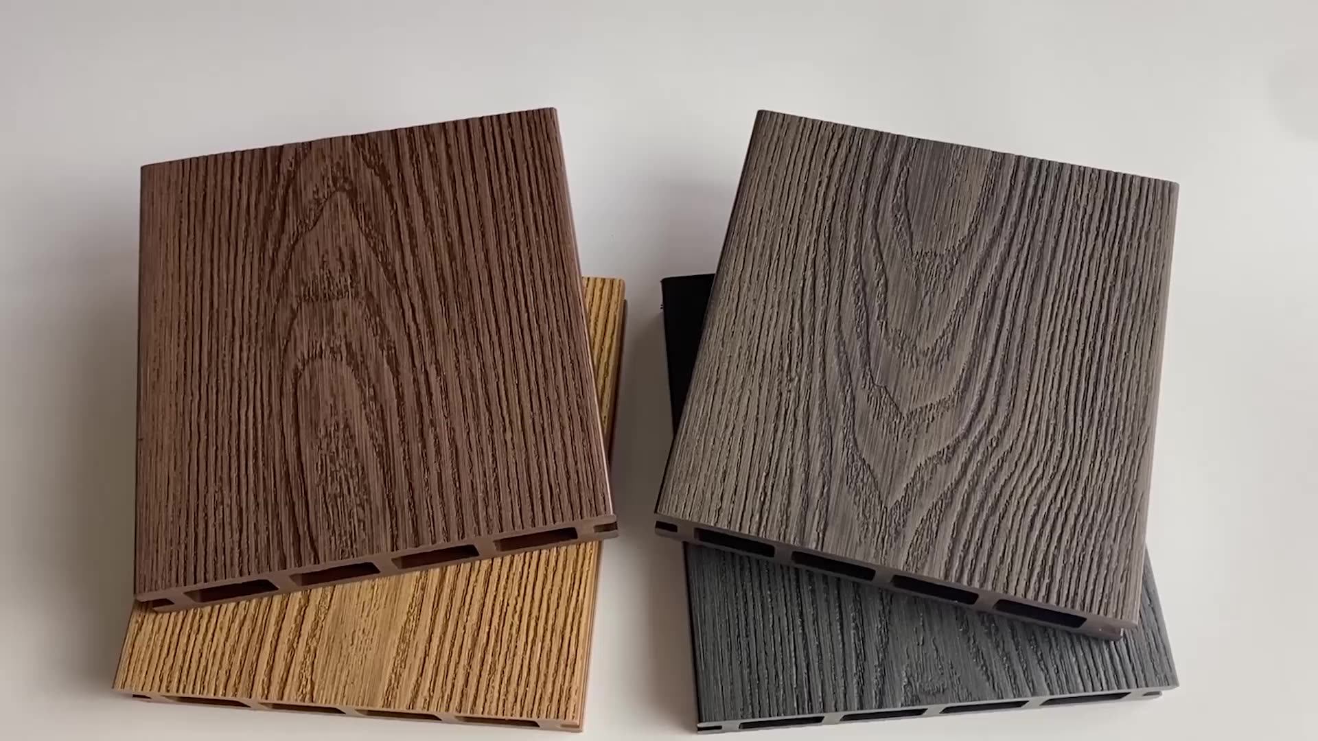 Pvc Plastic Decking Wood Plastic Composite 145*25mm Floor Wood Outdoor ...