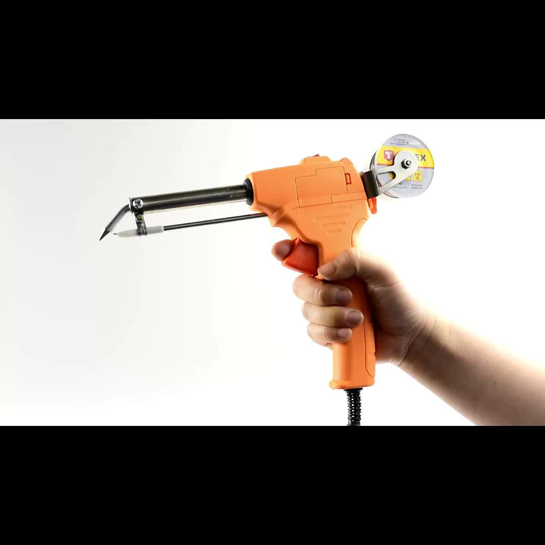 60w 110v/220v Portable Automatic Send Tin Gun Welding Electric ...