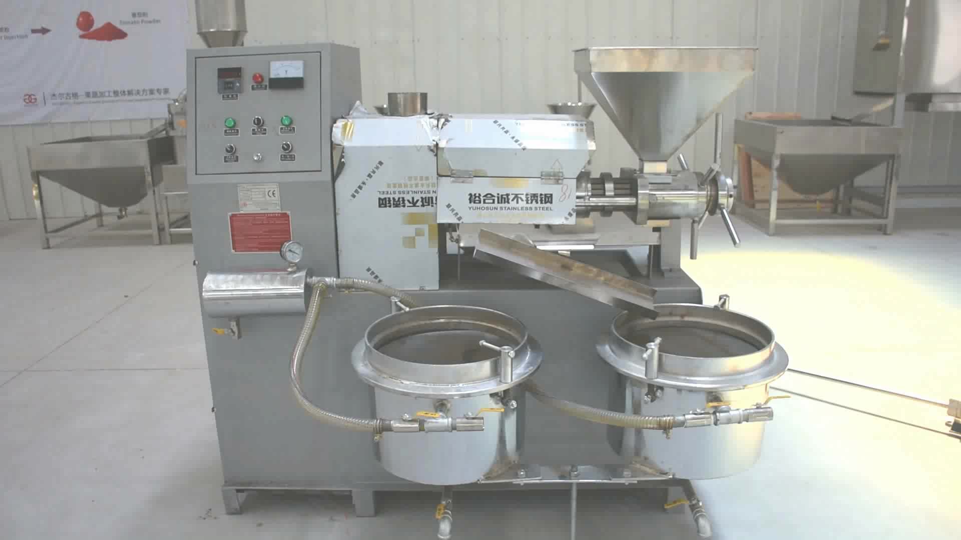 Presse D'extraction D'huile À Vis De Graines De Tournesol | Machine D ...