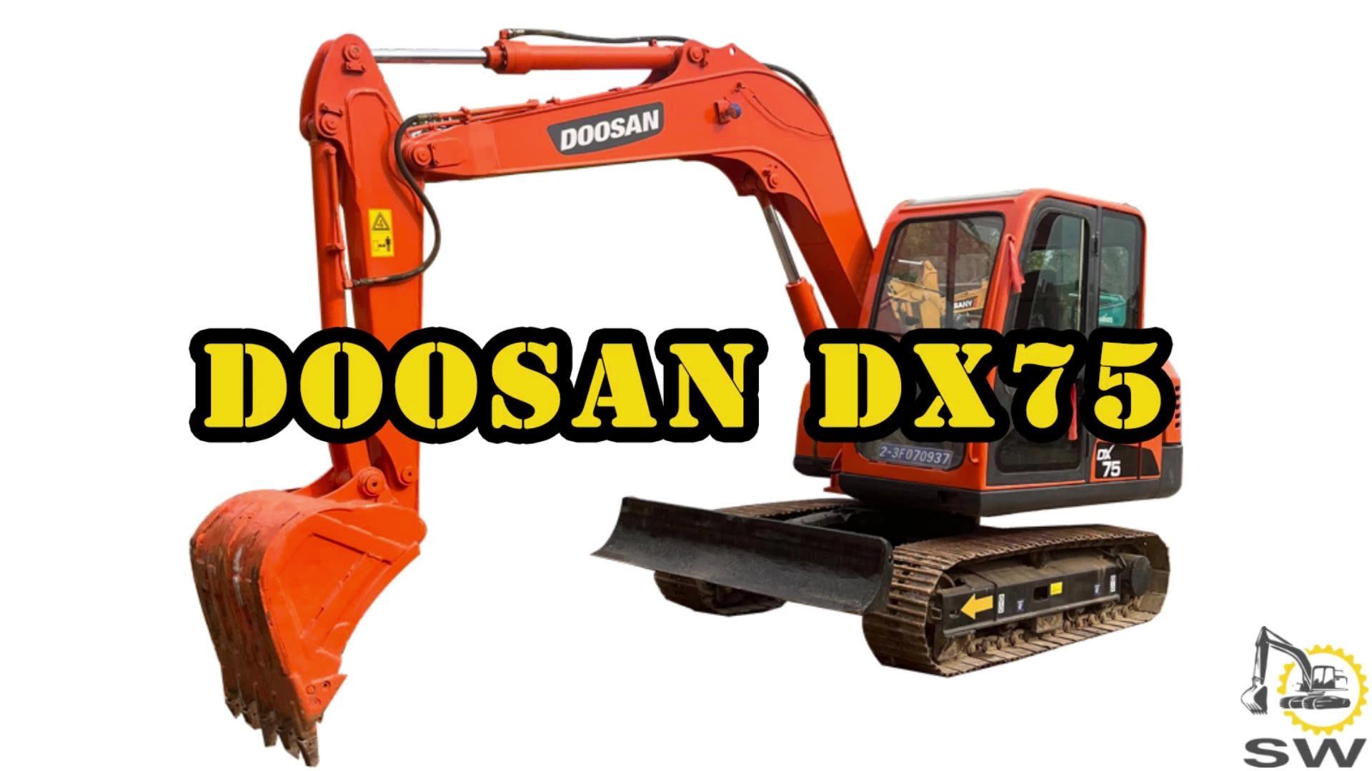 Used Doosan Dx75 Excavator,Doosan Dx75 Dx75-9c Dx60 Dx55 Excavator,Used ...