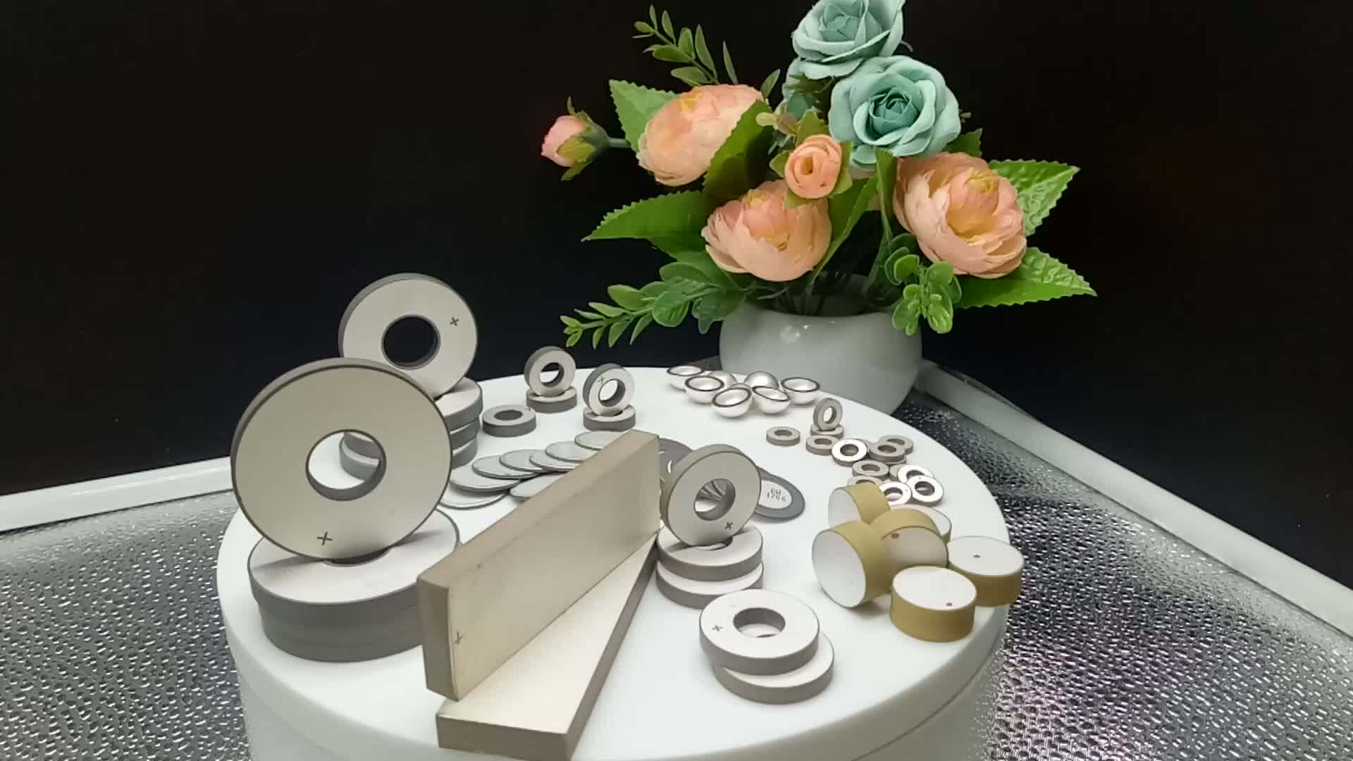China Supplier Piezo Element Piezoelectric Ceramic Ring For Ultrasonic ...