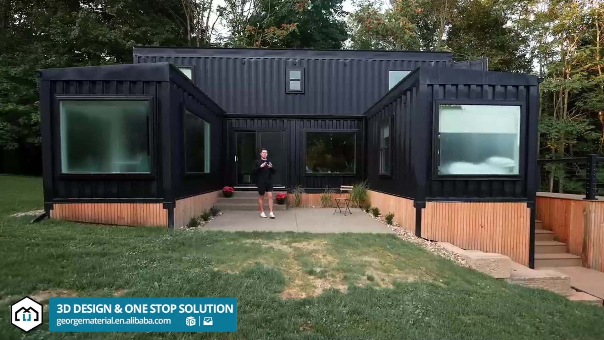 Foldable 20ft 40ft Mobile Expandable Prefab House Home Modern Prefab ...