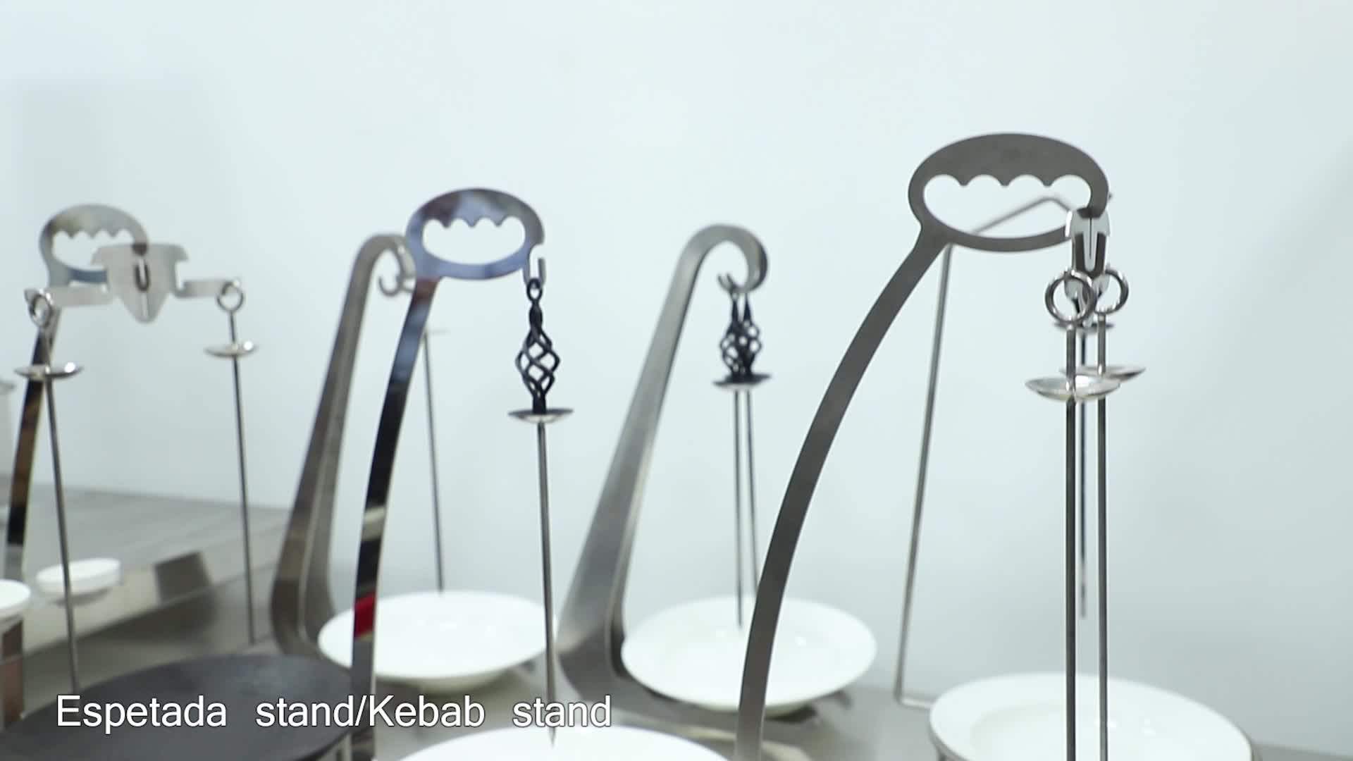 Kebab Stand/kitchen Equipment/skewer Stand - Buy Espetada Stand/hotel ...