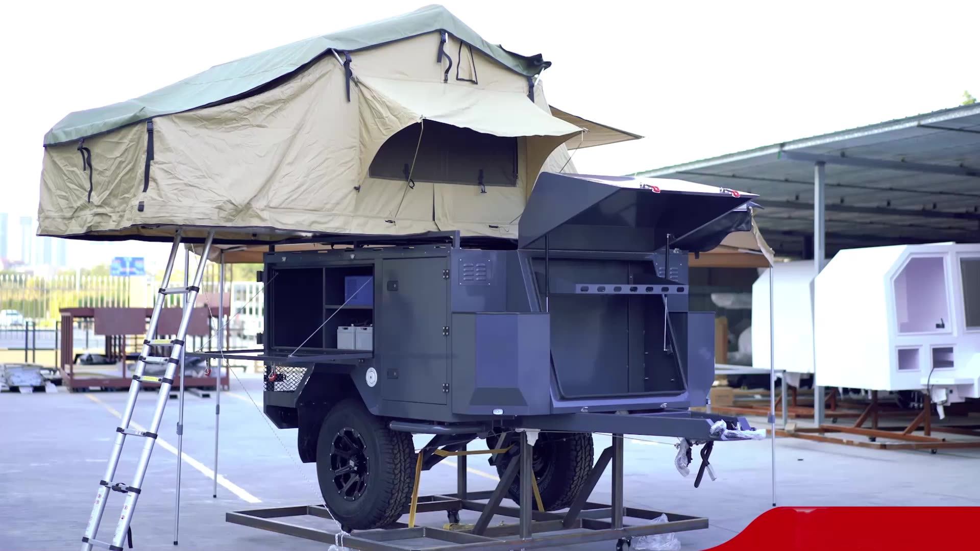 Ecocampor Small Camping Trailer Small Rv Caravan Offroad Teardrop ...