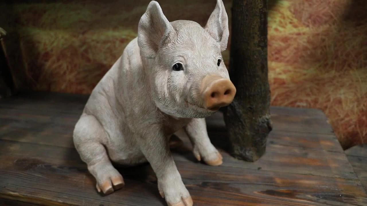 Custom Realistic Garden Statue,Farm Decoration Animal Sculpture Resin ...