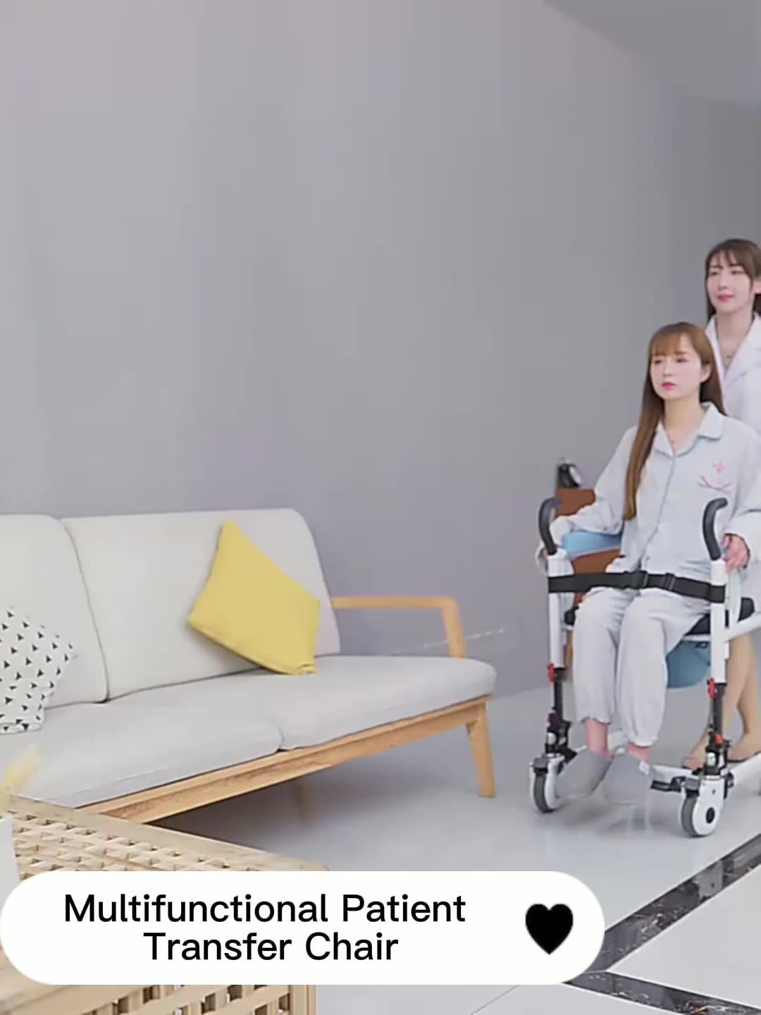Manual Moving Disabled Patient Imove Lift Transfer Chair Transport ...
