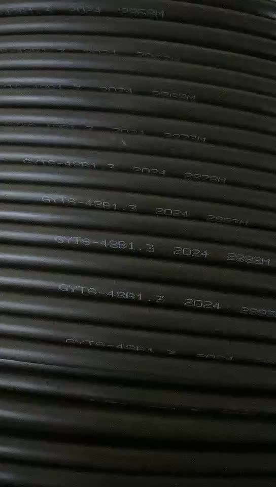 Gyts Armor Single Mode Fiber Optic Cable 4-192 Cores Outdoor ...