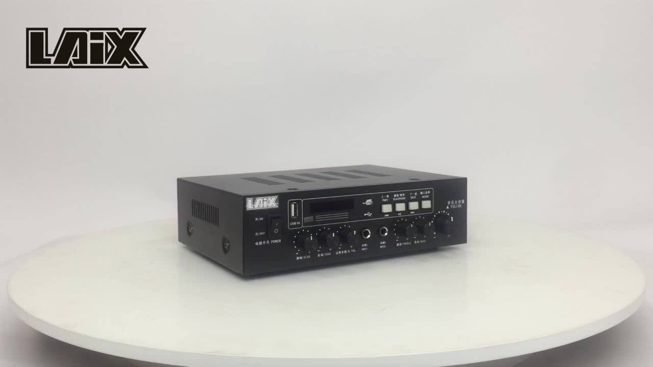 Laix Lx-06 Amplificadores Sonido Ampli Control Remote Audio Karaoke ...