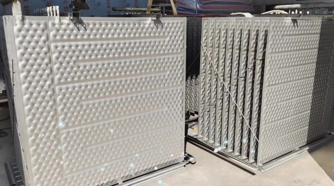 Pillow Dimple Plate Heat Exchanger Pillow Plate Heat Exchanger For ...