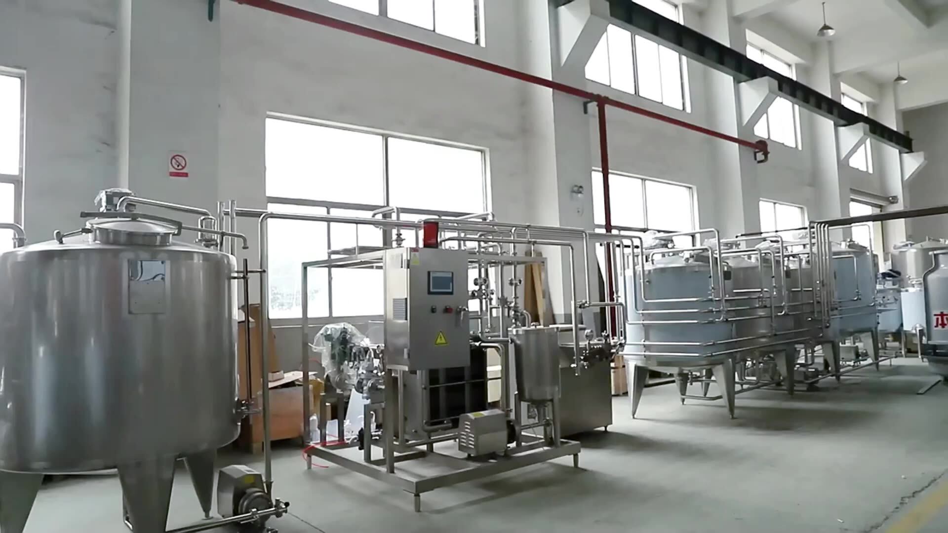 Factory Direct Complete Milk Processing Plant Dairy Small Scale Milk ...