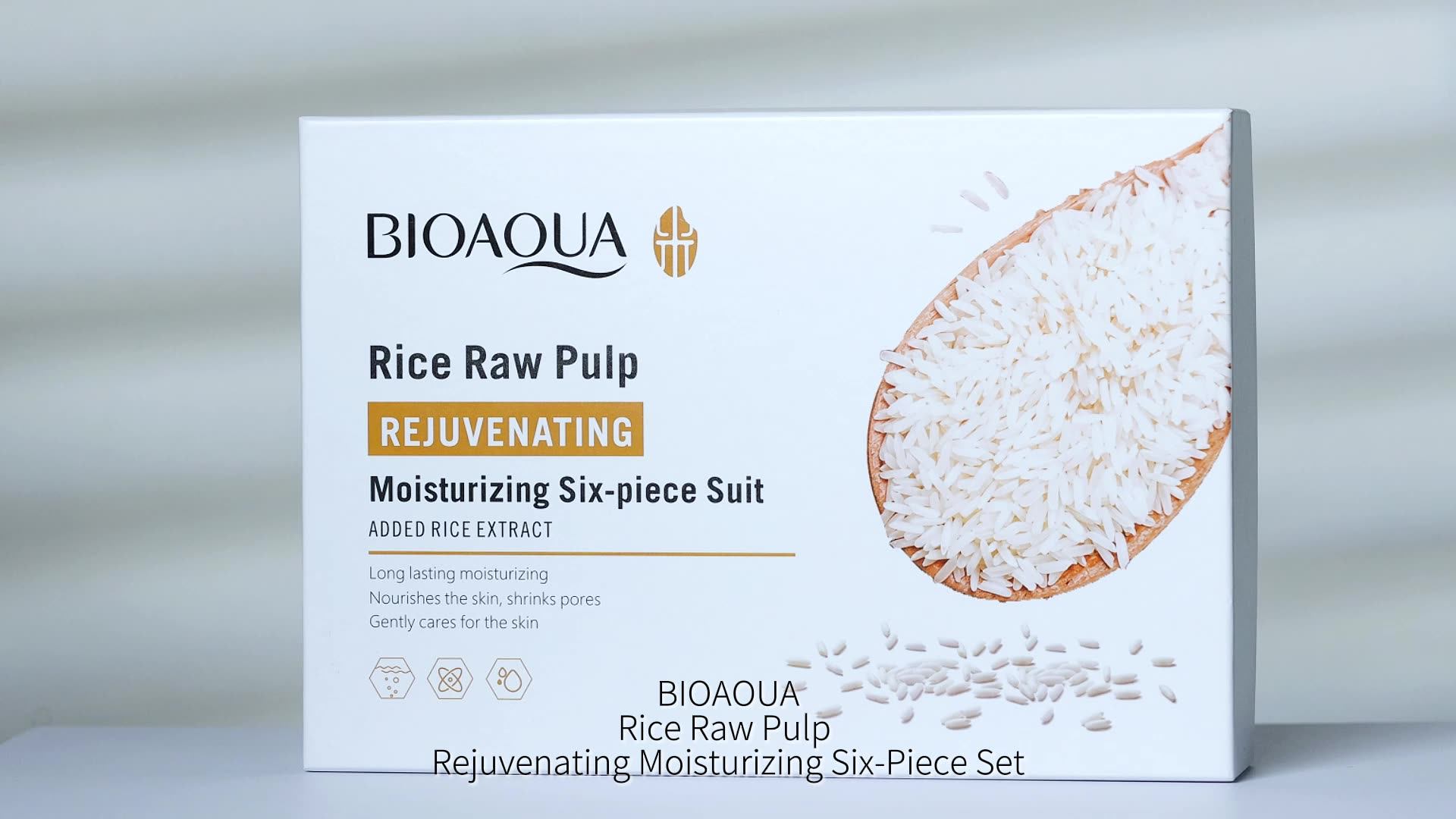 Bioaqua Oem Private Label Rice Puree Moisturizing Whitening Facial Mask ...
