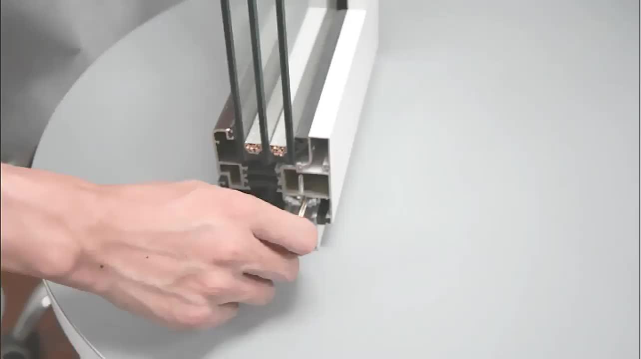 Aluminium Bi Fold Door Sliding Channel Edge Profile - Buy Aluminium Bi ...