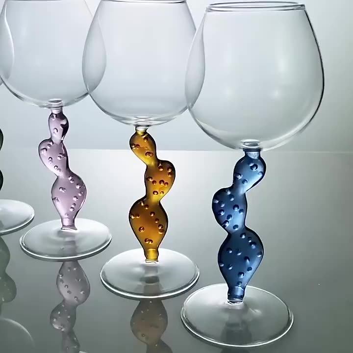 Factory High Borosilicate Glass Stemware Unique Wine Glasses Cups ...