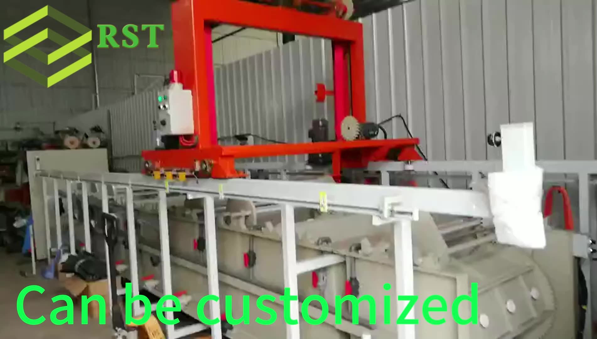 Electro Galvanizing Plant Barrel Zinc Electroplating Equipment Automatic Machinery Mini Plating ...