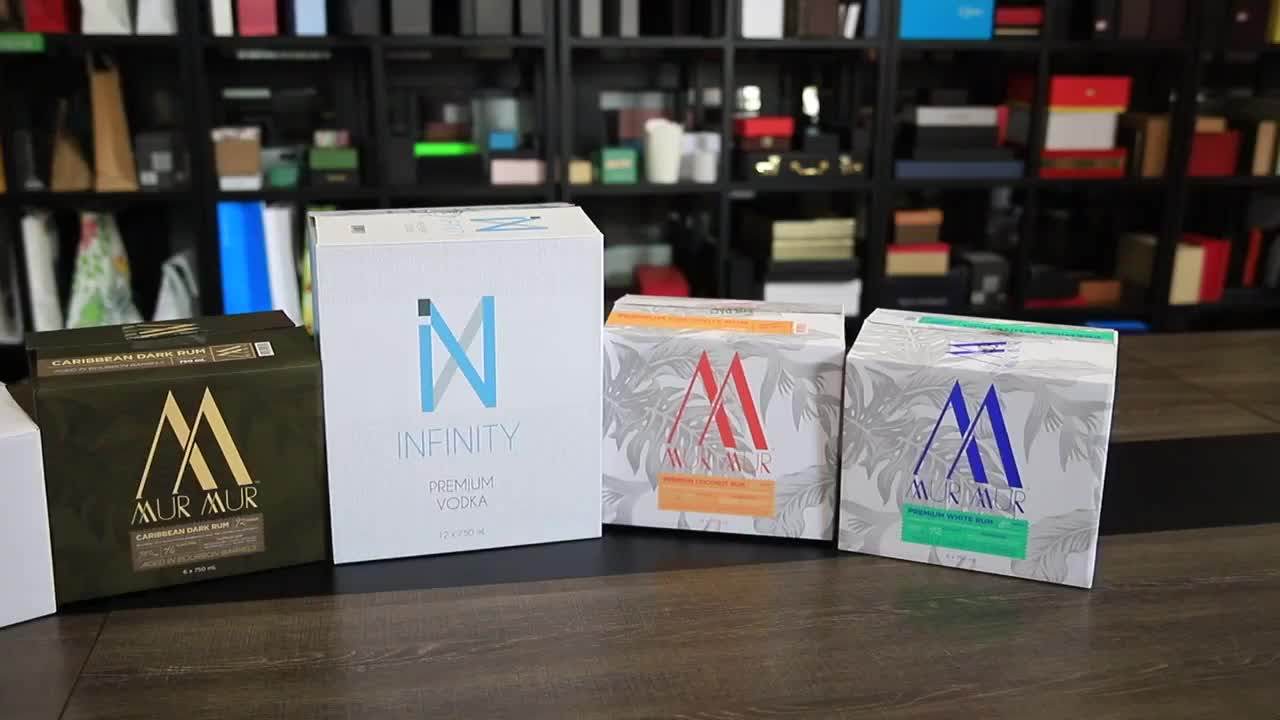 24 Pack Beer Bottles Corrugated Carton Box 330ml Wine Shipping Paper ...