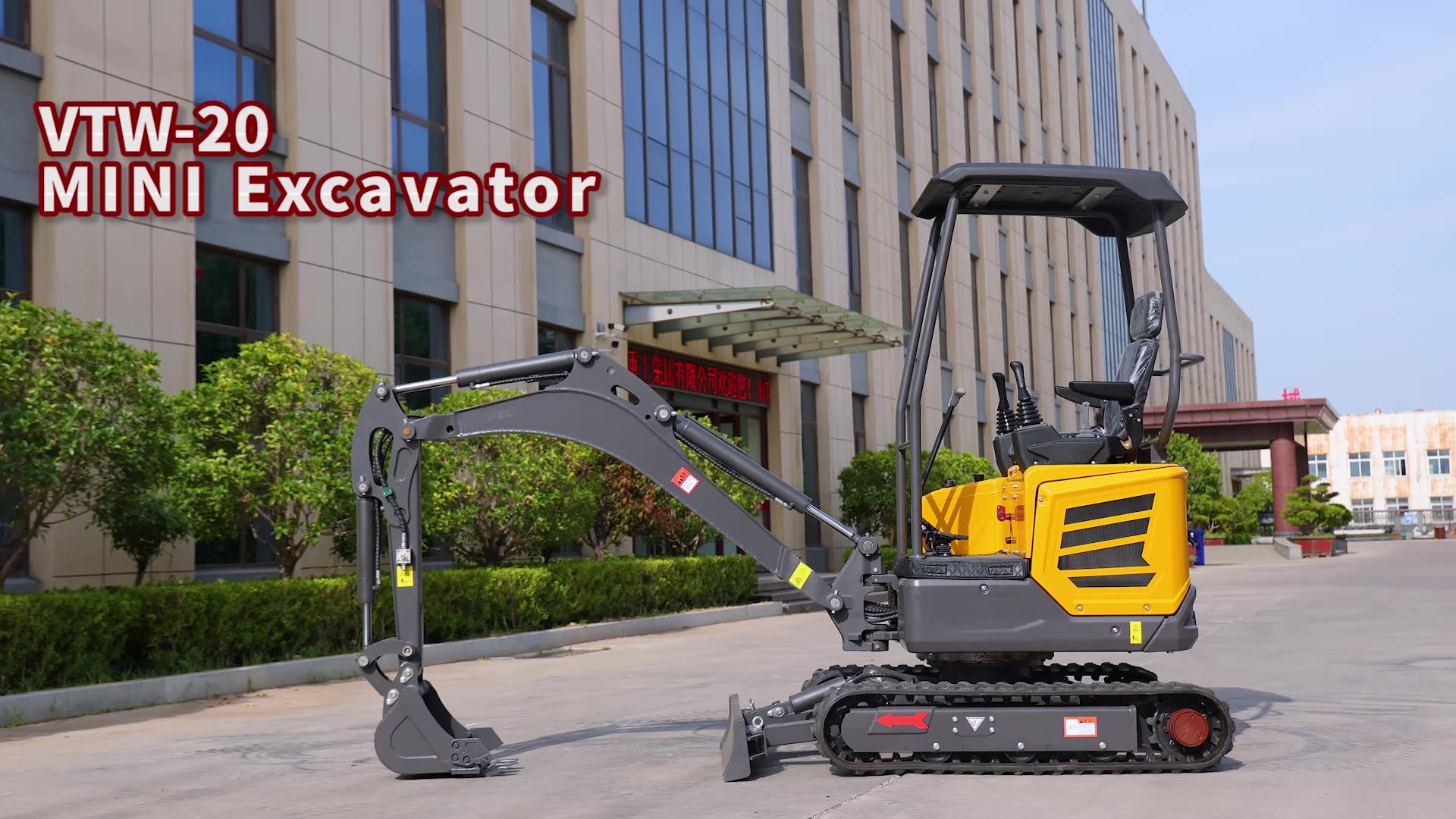 Kubota Mini Excavators 2 Ton Epa Euro 5 Kubota Engine Crawler Digger ...