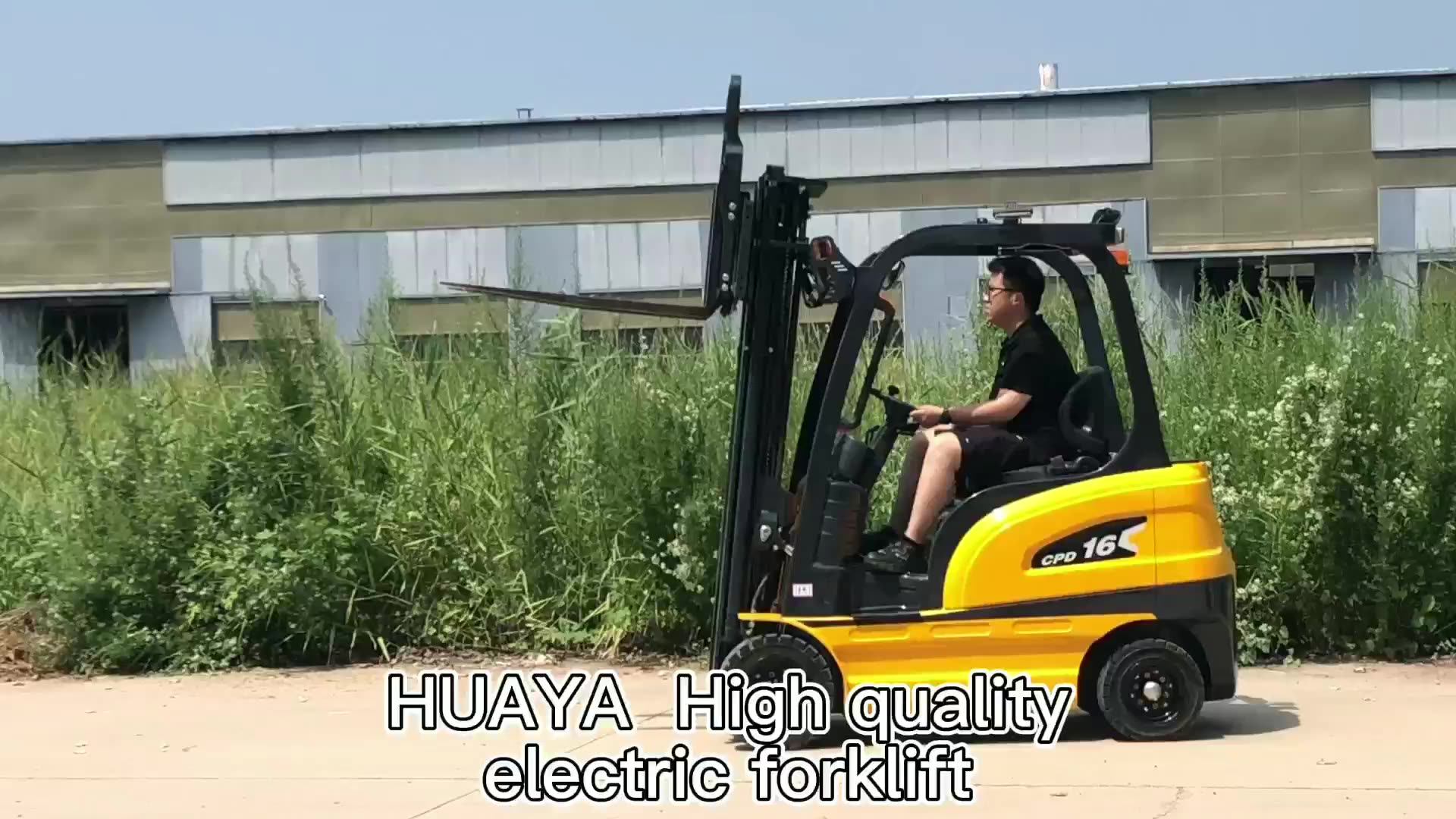 Popular Electric Forklift Truck 2 Ton 3 Ton 4 Ton 5 Ton Battery ...