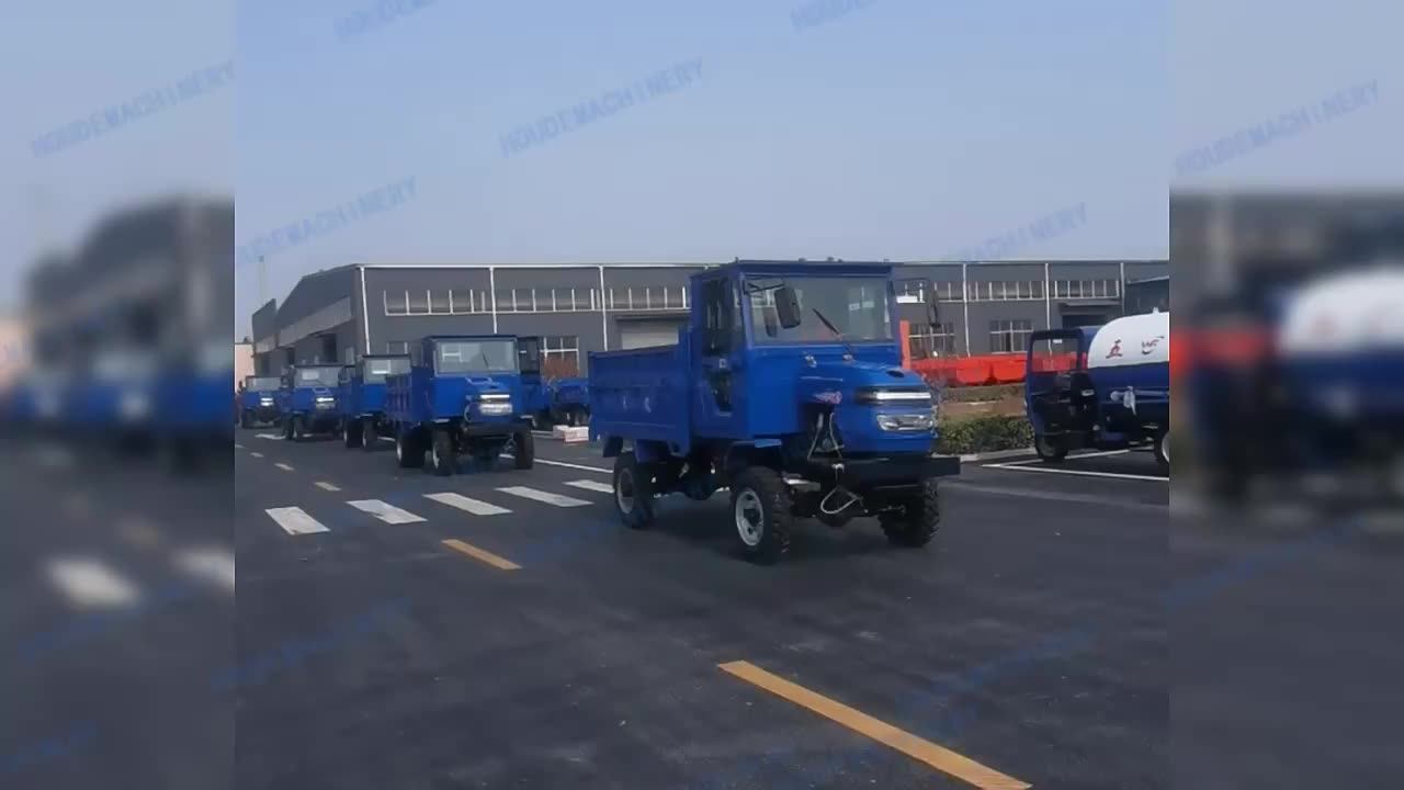 Tunnel Construction Transport Vehicle Diesel Four Wheel Pickup Truck 6 ...