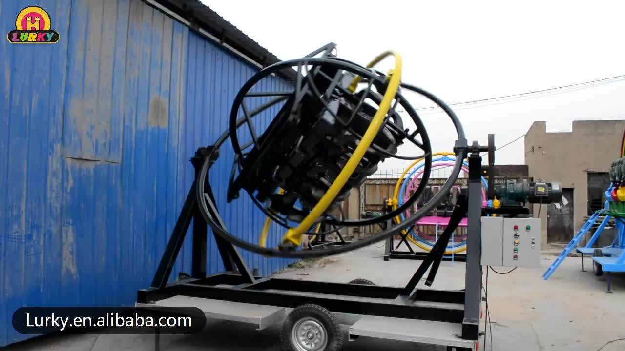 Attraction Outdoor Spaceball Thrilling Equipment Human Gyroscope Ride ...