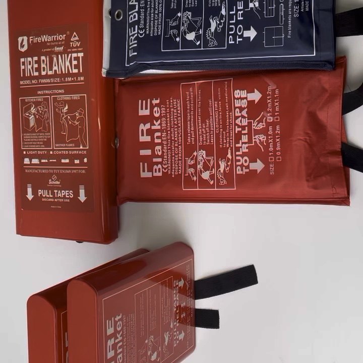 1.8m X 50m Roll Fiberglass Fire Blanket - Buy 1.8m X 50m Roll ...