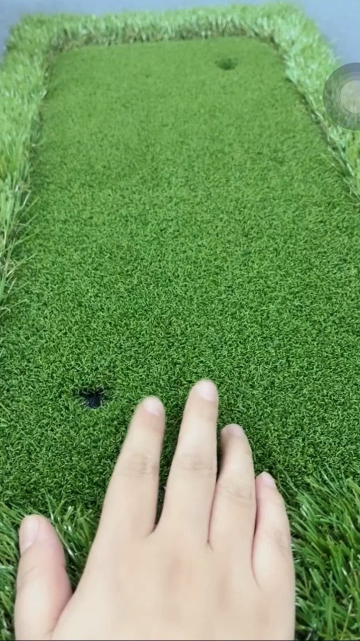 Outdoor Mini Golf Carpet Indoor Golf Courses Mat Green Artificial Grass ...
