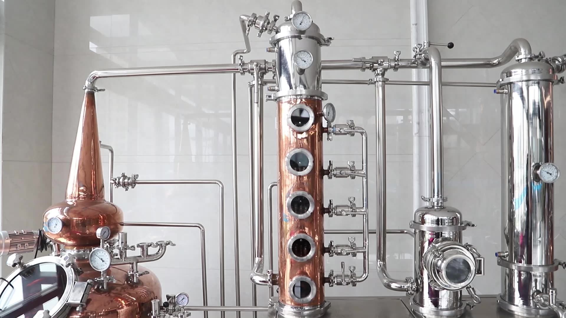 Stainless Steel Portable Alcohol Wine Home Electric Distiller / Brandy ...