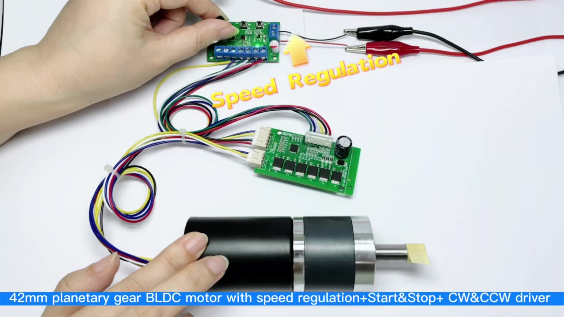 Dc 12v 24v Low Speed Motor Brushless Planetary Gear Motor With Brake ...