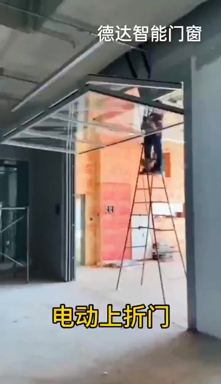 Vertical Lift Bifold Doors Vertically Electric Folding Operable Doors ...