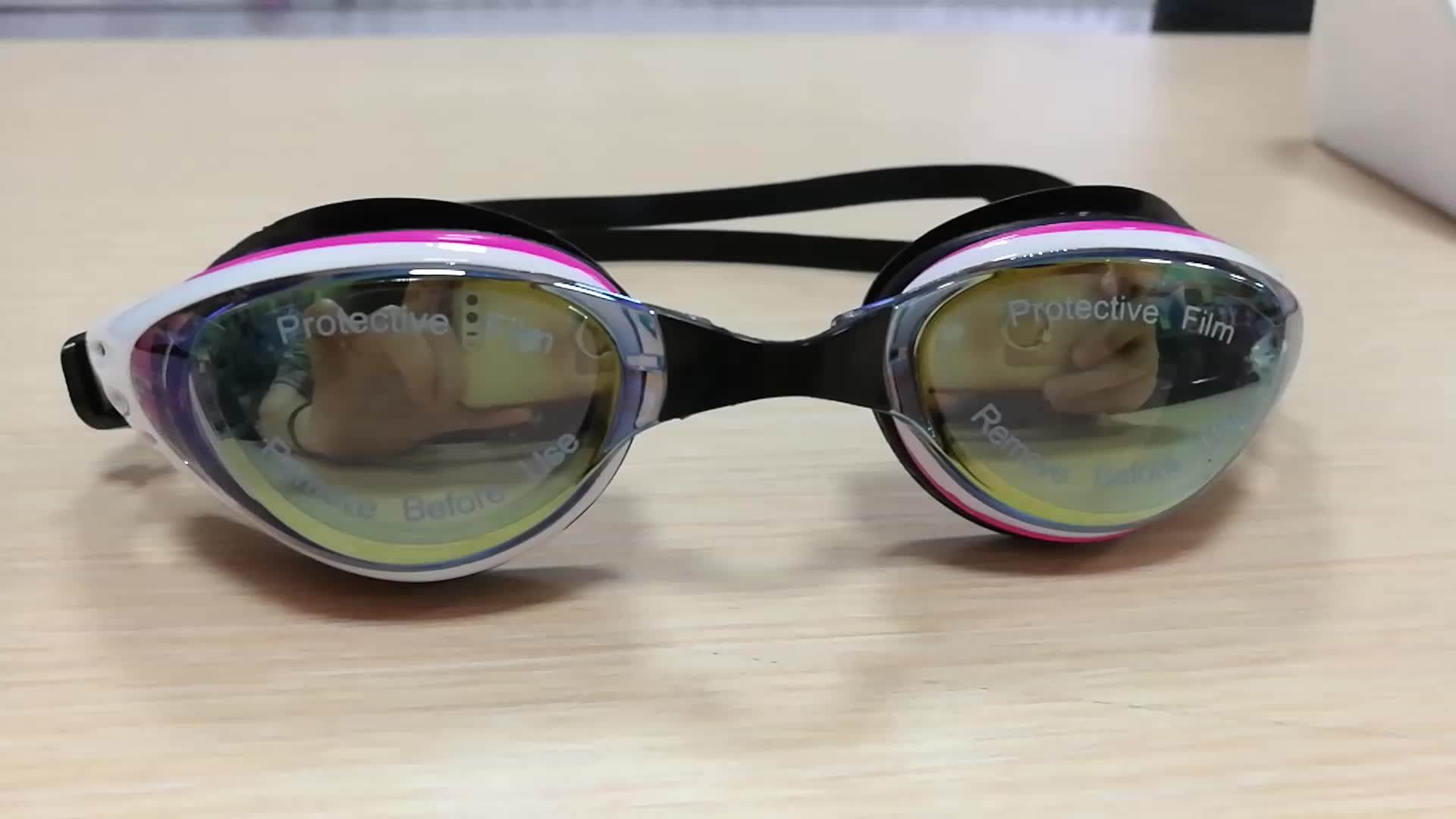 Children Swimmer Cartoon Rubber Band Swimming Goggles For Kids - Buy ...