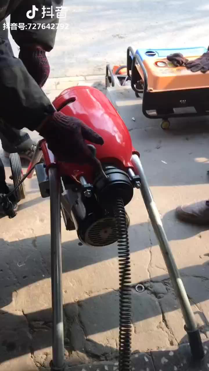 Portable Drain Pipe Cleaner Machine Drain Unclogging Machine For Sale ...