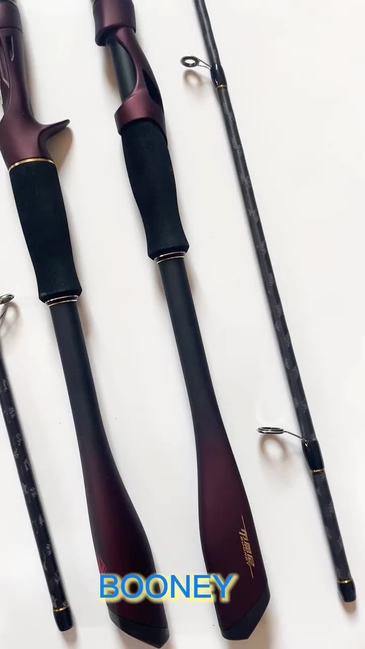 Fast Shipping Fishing Rod Carbon Fiber M Ml Mh Bass Fishing Rod - Buy ...