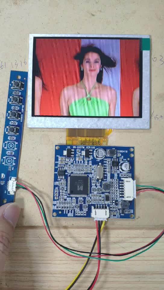 4 Inch Small Lcd Display Module With Cvbs Input Control Board - Buy 4 ...