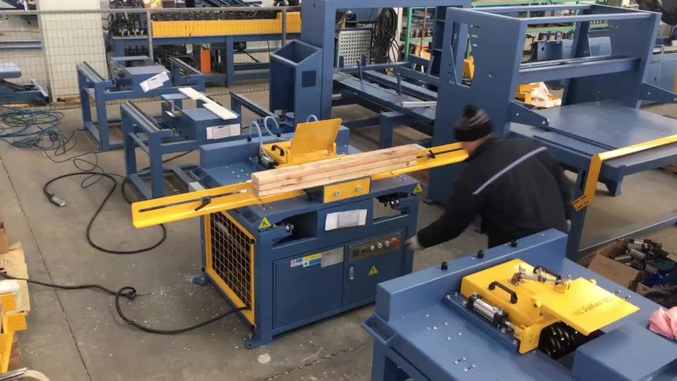 Sf7011 Single Wood Pallet Stringer Notcher Wood Pallet Notching Machine ...