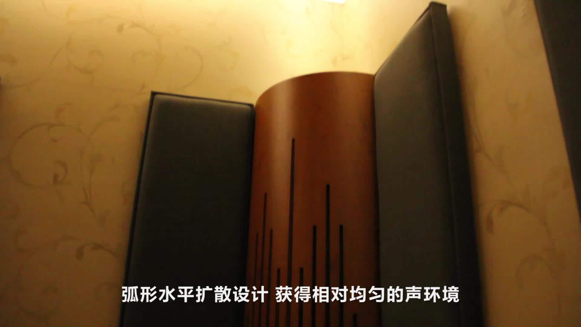 Wooden Acoustic Sound Diffuser Absorption Wall Curved Bass Traps For ...