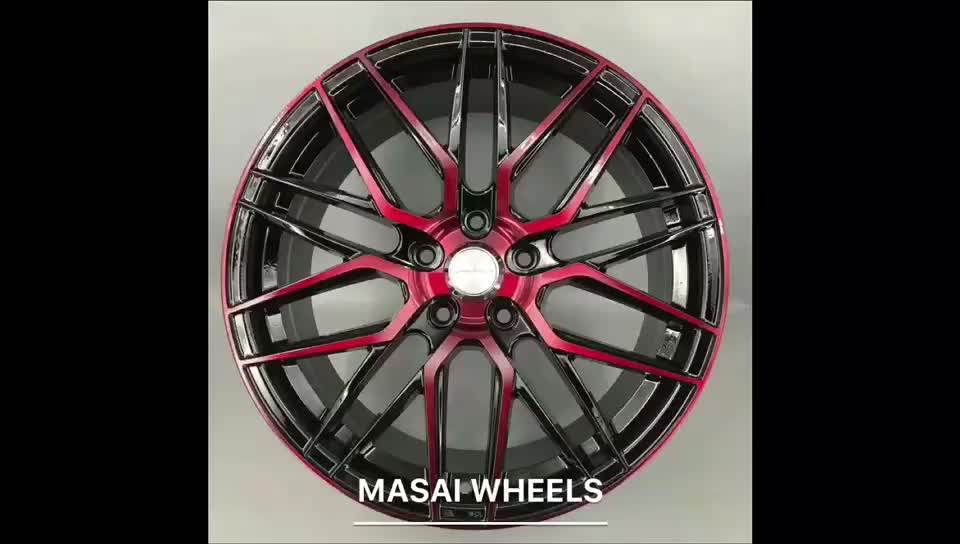 Car Rims Forged Wheels: New Design Negative Offset in Various Sizes