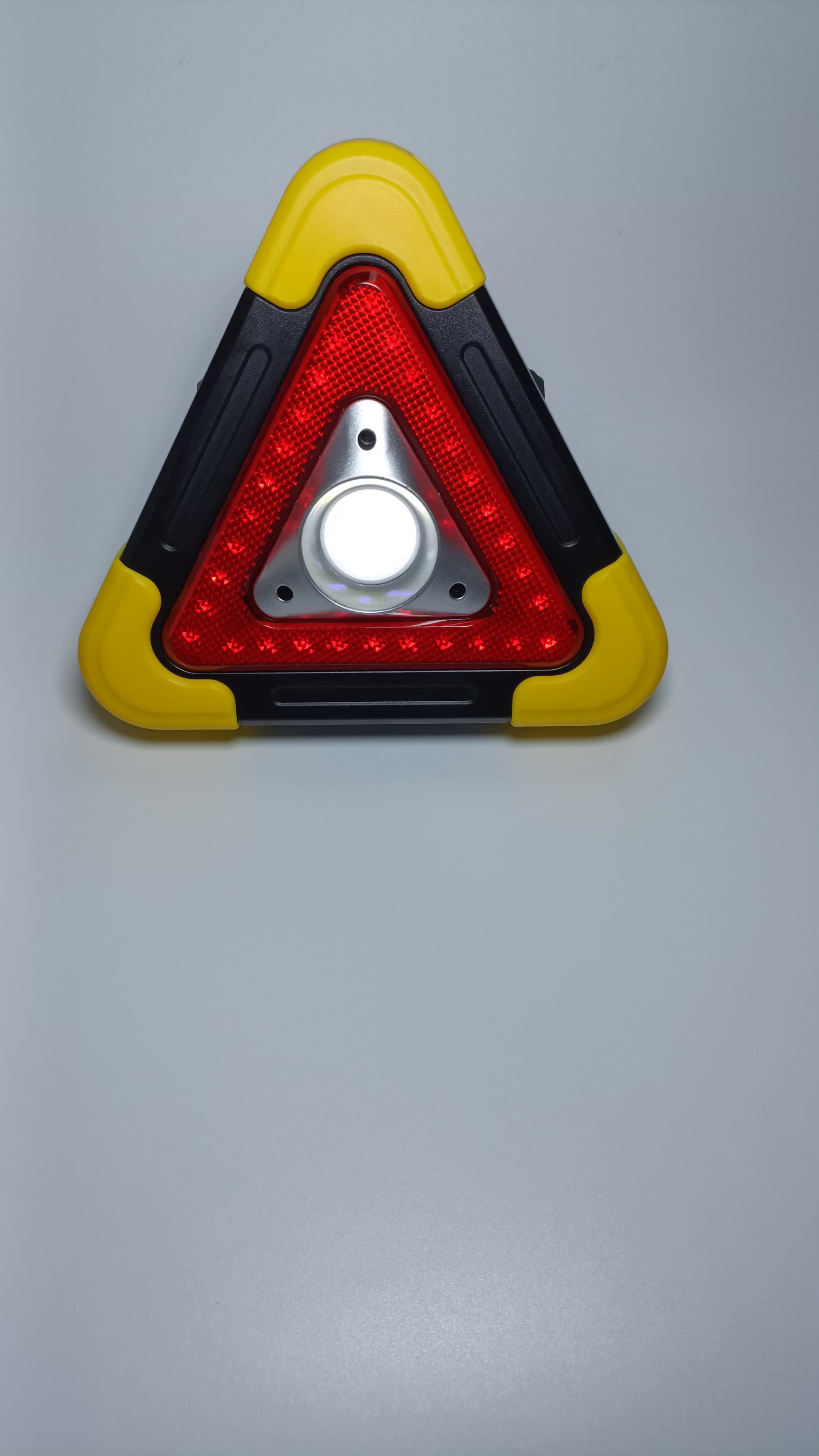 Led Triangle Warning Light Traffic Warning Triangle Safety Light ...