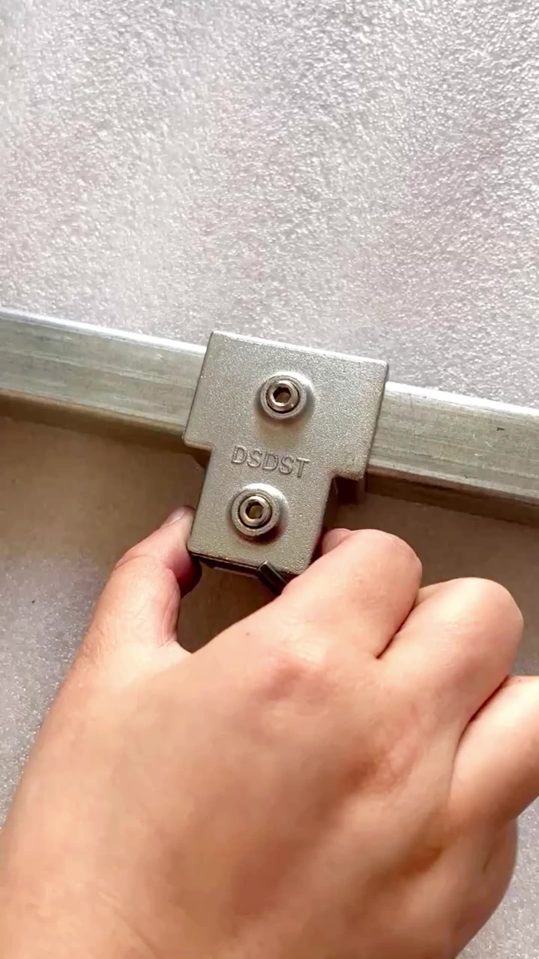 Aluminum Alloy T-tee Quick Connectors Guardrail Cast Aluminum ...