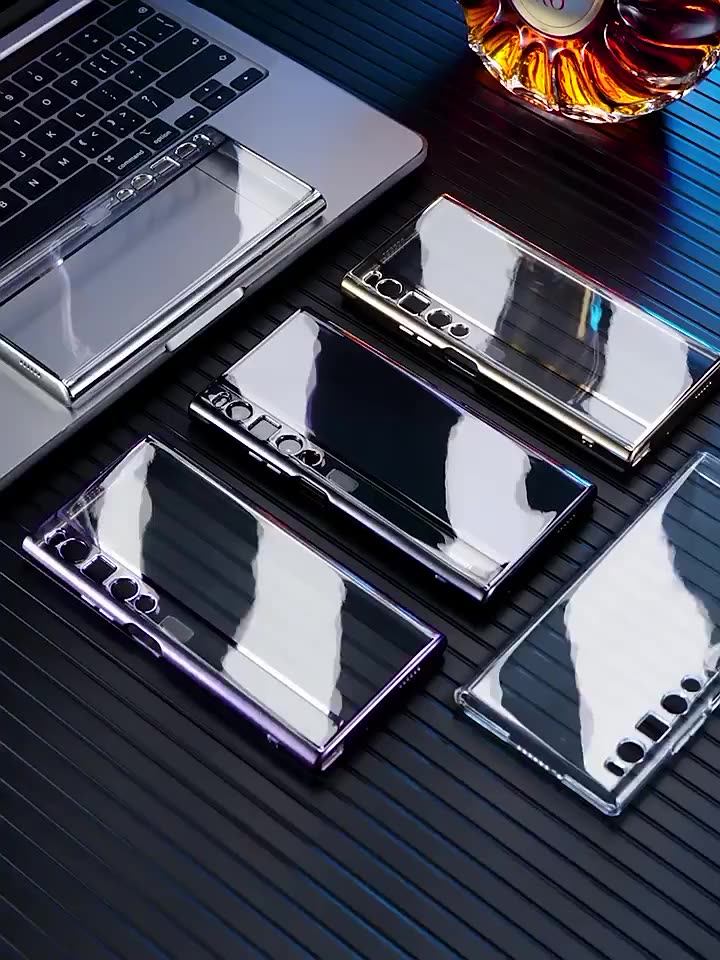 Luxury Soft Silicone Tpu Plating Protective Cover Folding Kickstand ...