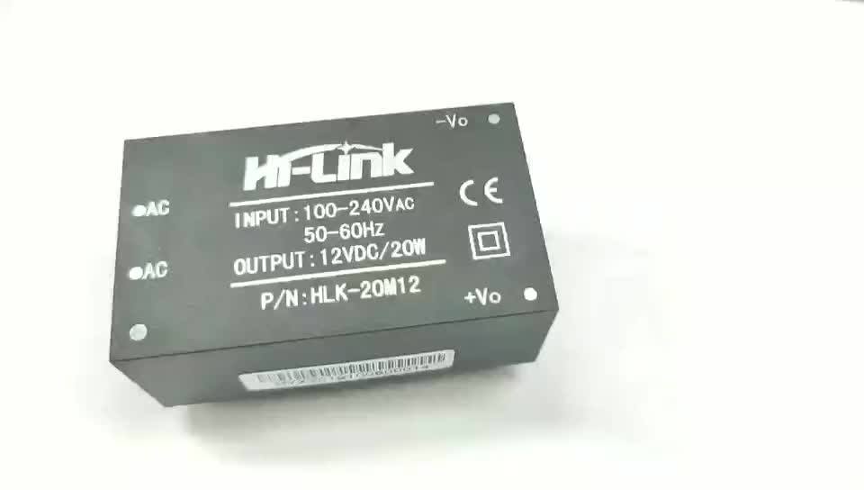 Hilink Ac Dc Circuit Converter Power Module Hlk-20m12 220v To 12v 20w ...