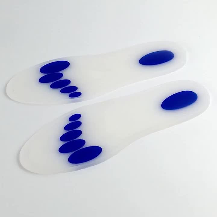 2018 High Quality Orthopedic Foot Full Length Gel Massaging Silicone ...