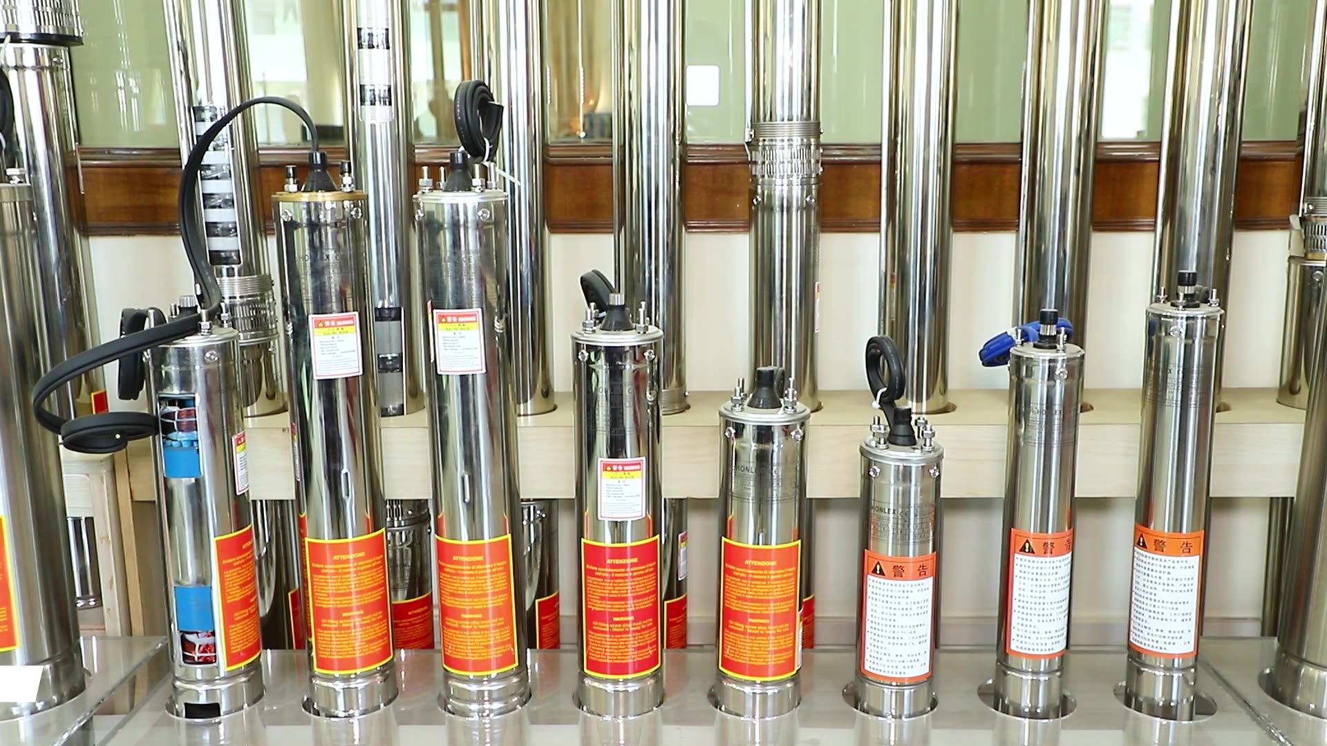 High Flow High Lift Submersible Pump Ac Stainless Steel Deep Well ...