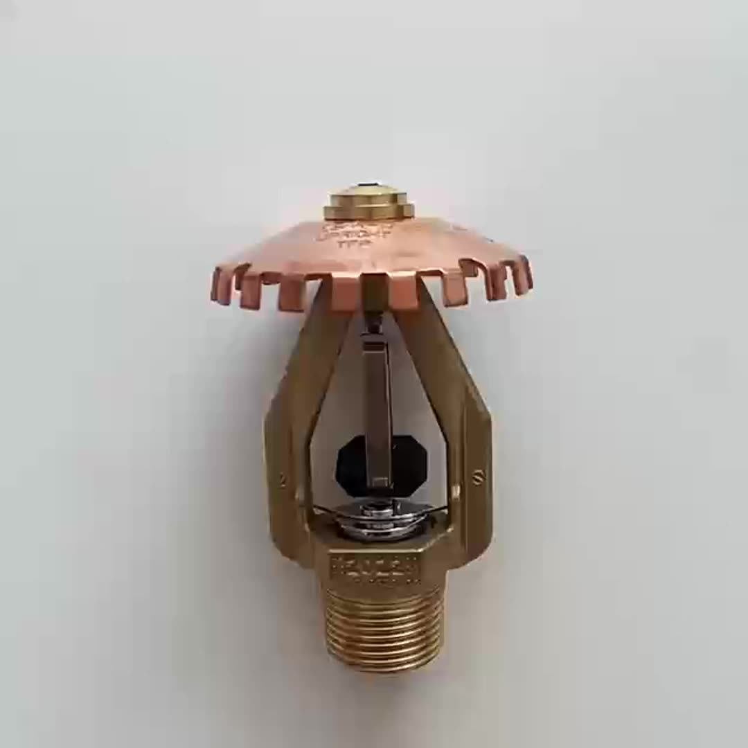 Fire Fighting Auto System Ul Certificate Brass 1/2" Pendant Upright ...